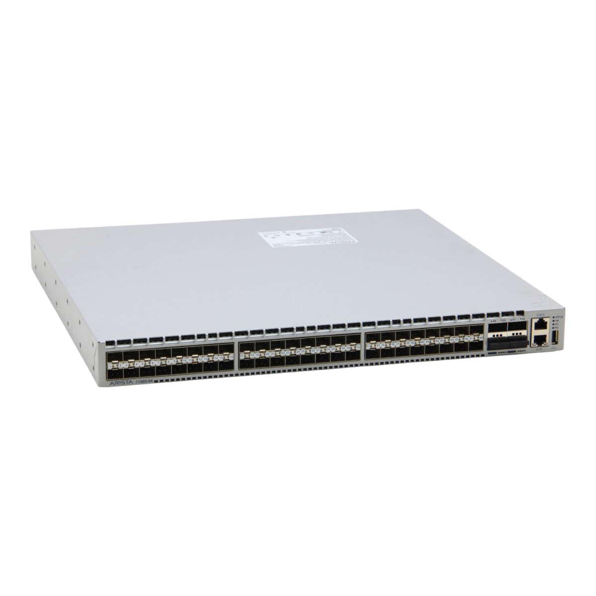 DCS-7150S-64 48x 10Gbe SFP+ 4x 40GbE QSFP+ L3 Managed 2X PSU Rack Switch - ITSP24